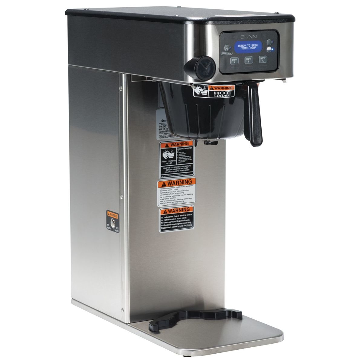 BUNN ICB Infusion Series Coffee Brewer (53100.0501) – Hiang Kie Coffee ...